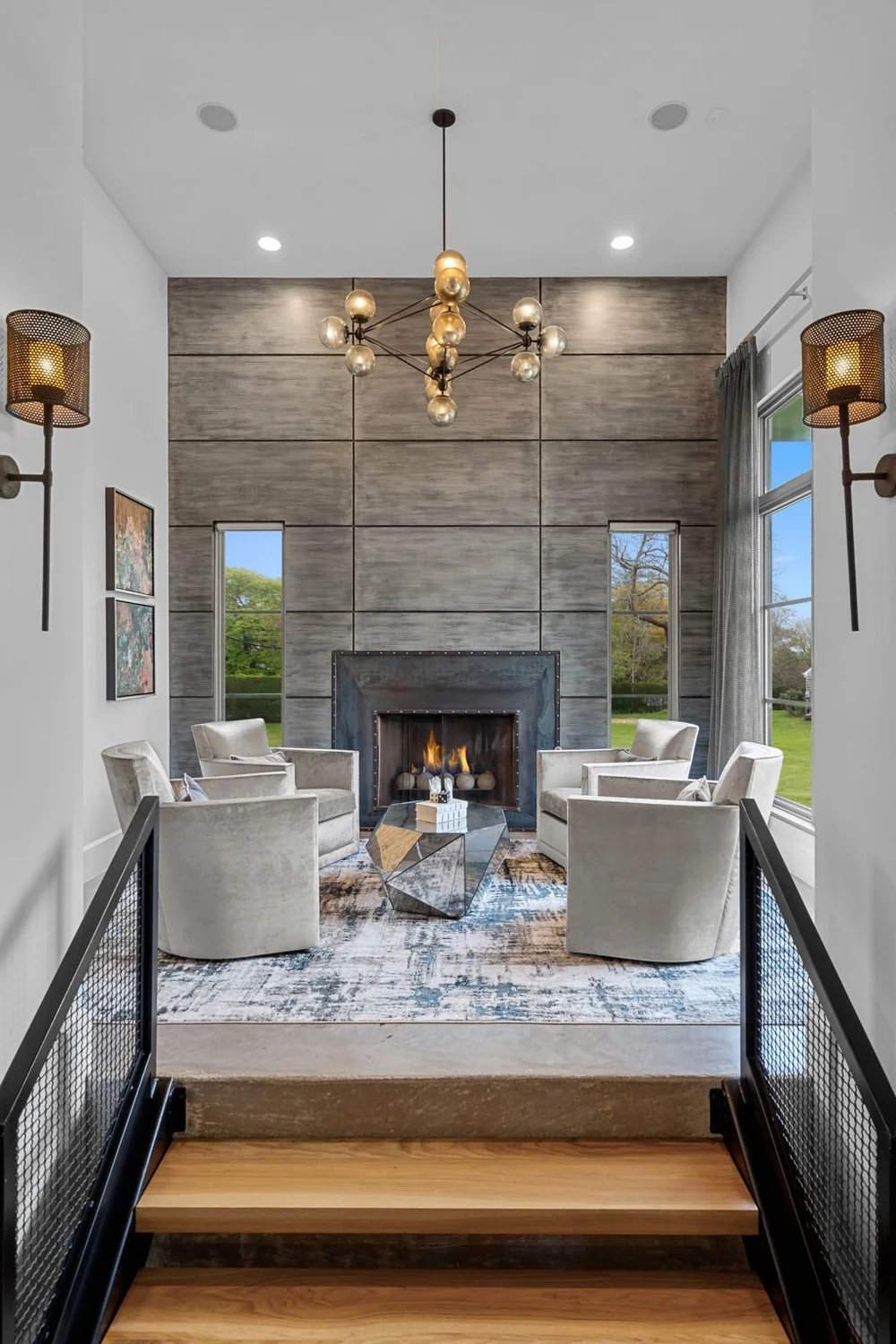 Fire Spheres: Chic Fireplace Upgrades | SSI