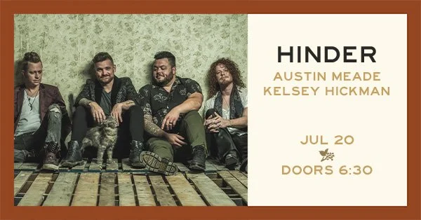 Hinder: Back To Life Tour 2025 — The Hawthorn