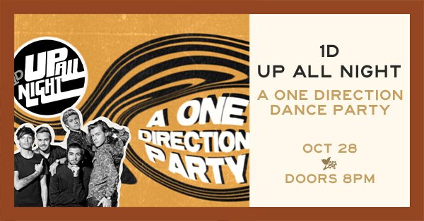 1D Up All Night — The Hawthorn