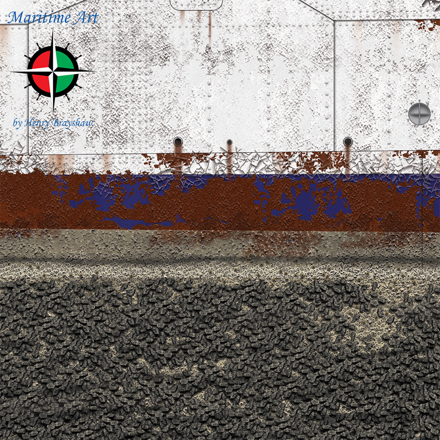 S.S. Athinai (as R.M.S Titanic) Poster — Maritime Art by Henry Brayshaw