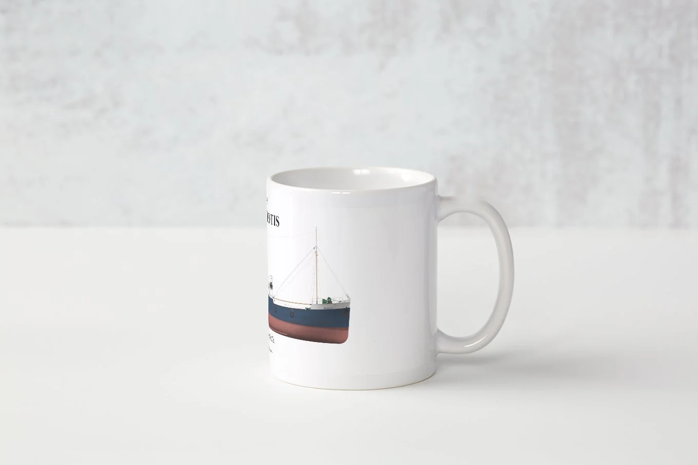 M.S. Panagiotis Mug — Maritime Art by Henry Brayshaw