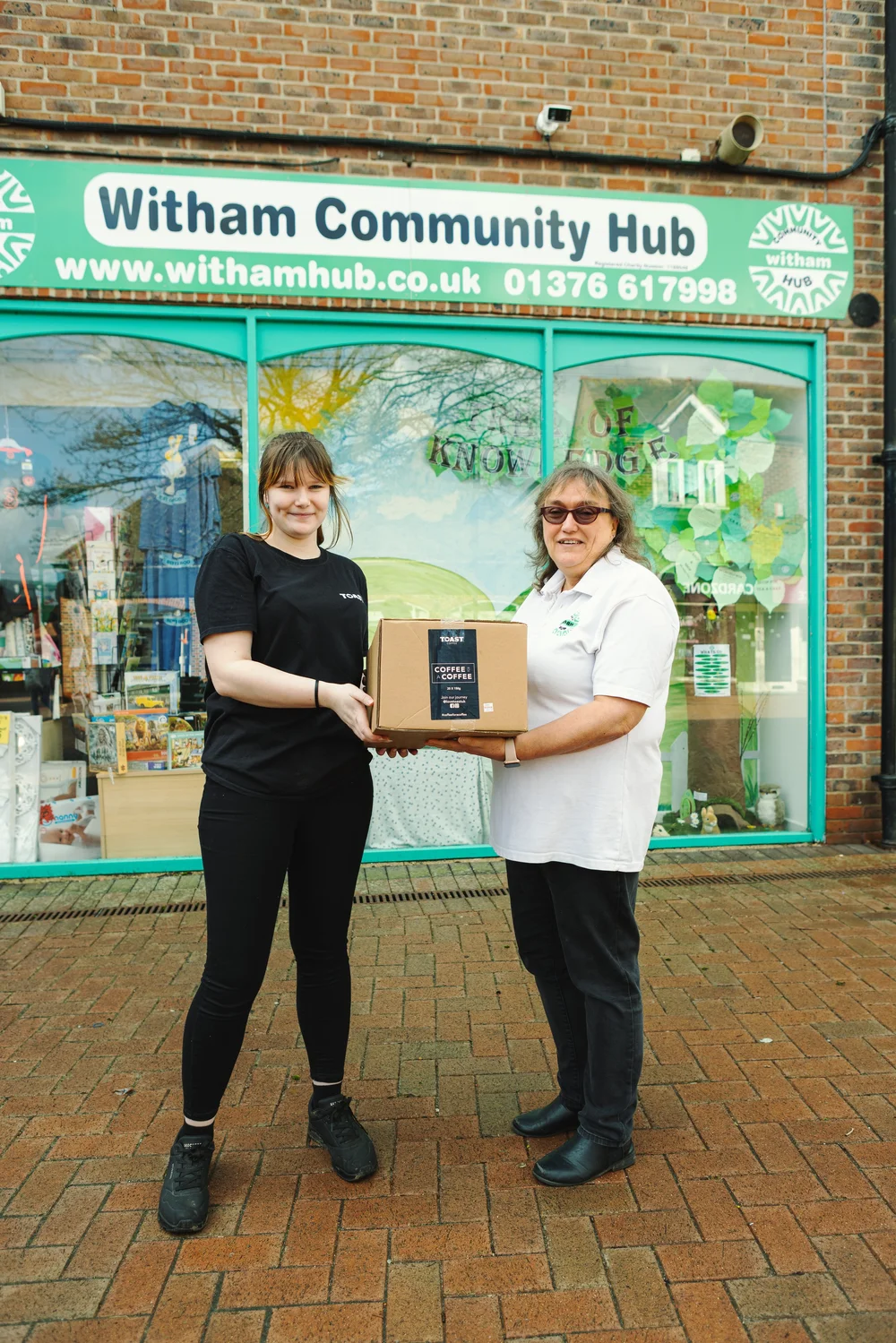 The Witham Hub Coffee Donation — TOAST