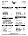 Cafe & BBQ Menus — The Smoky Mug