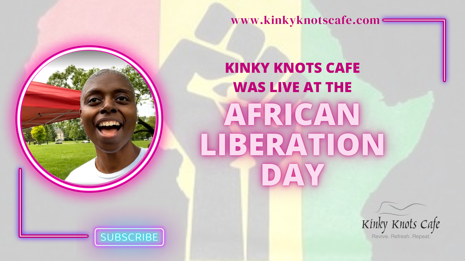 African Liberation Day — The Cafe