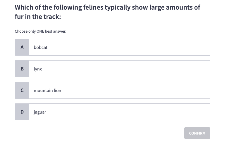 Wildlife Tracks & Sign Courses — Naturalist Studies