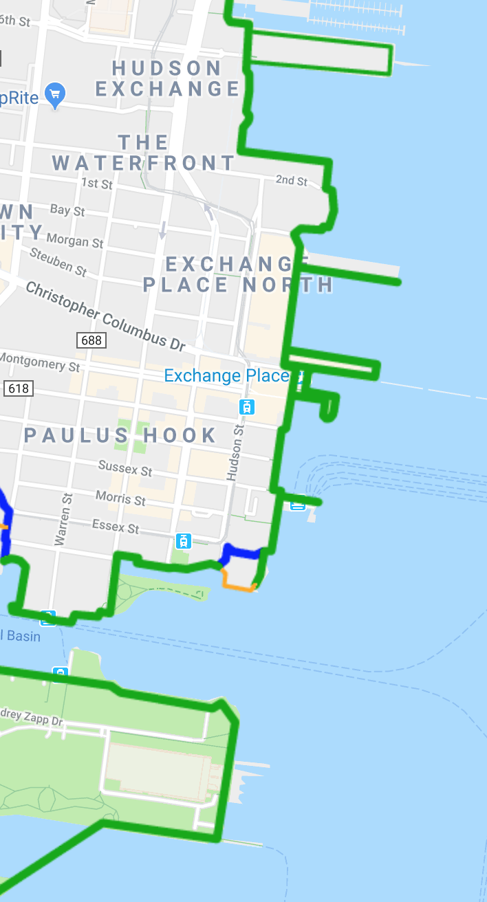 Hudson Waterfront Walkway — Exchange Place Alliance