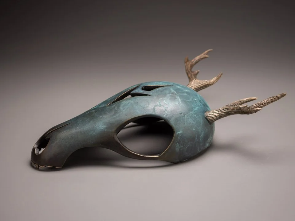 Eva Funderburgh - Skull of The Forest, 2024 — J. Rinehart Gallery