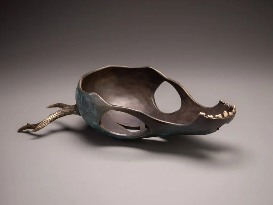 Eva Funderburgh - Skull of The Forest, 2024 — J. Rinehart Gallery