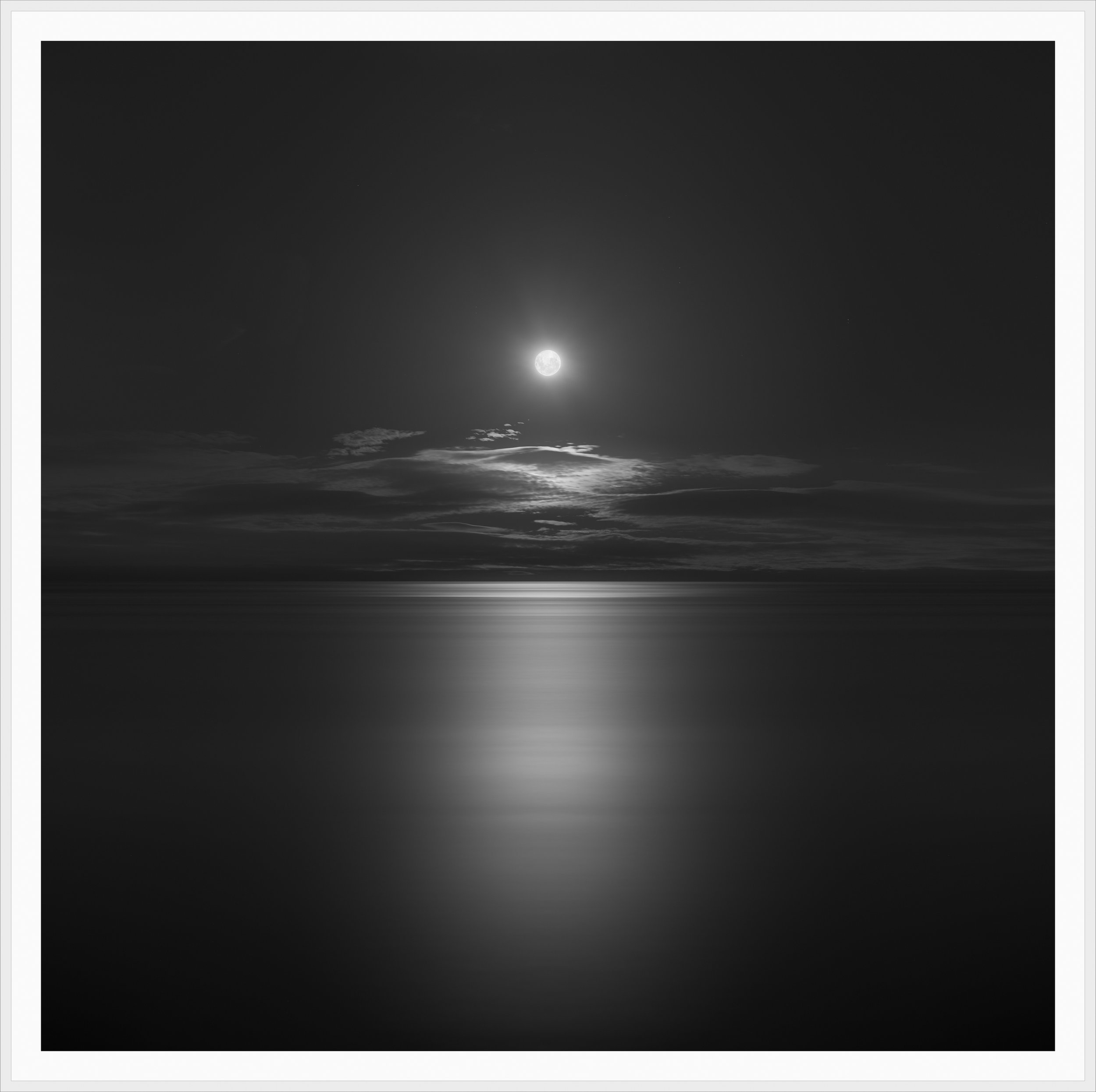 Chris Jordan - Full moon in Virgo rising over the Strait of Magellan ...