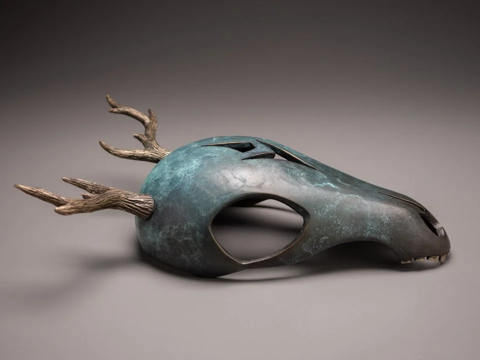Eva Funderburgh - Skull of The Forest, 2024 — J. Rinehart Gallery