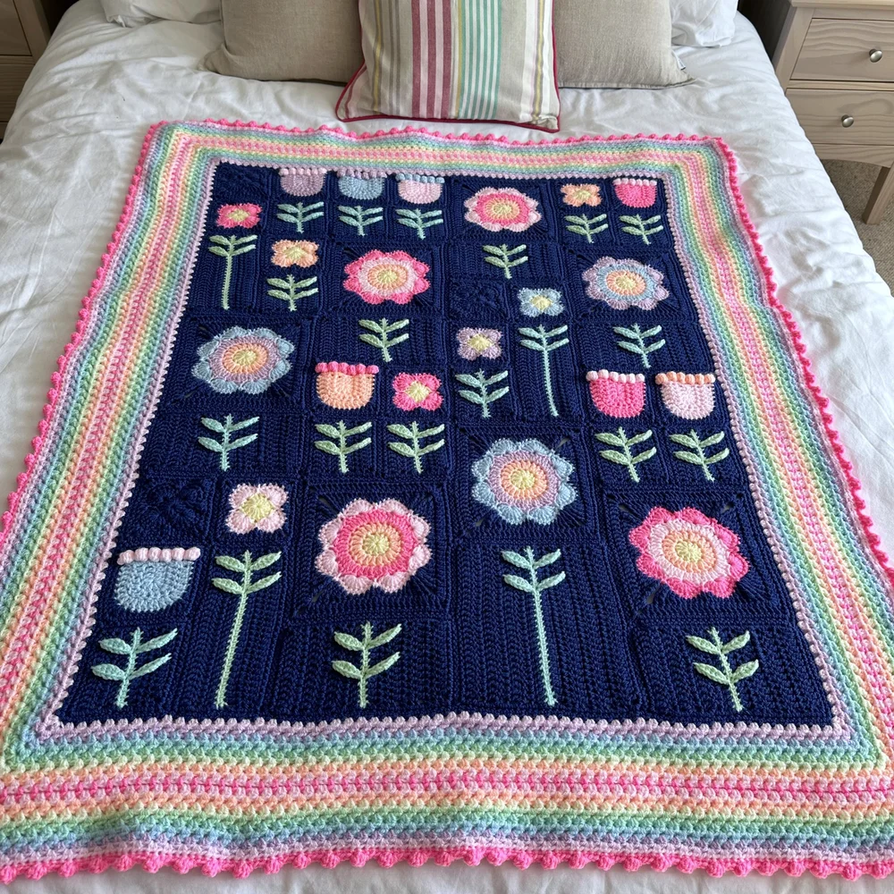 Grace Crochet Blanket Pattern - FREE digital download — madebyanita