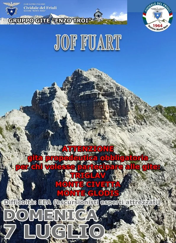 Jof Fuart - Sentiero Attrezzato Anita Goitan (EEA) — CAI Sez. Monte ...