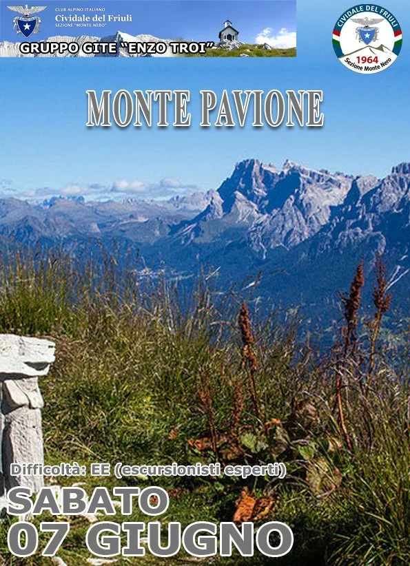 Monte Pavione (EE) — CAI Sez. Monte Nero - Cividale del Friuli