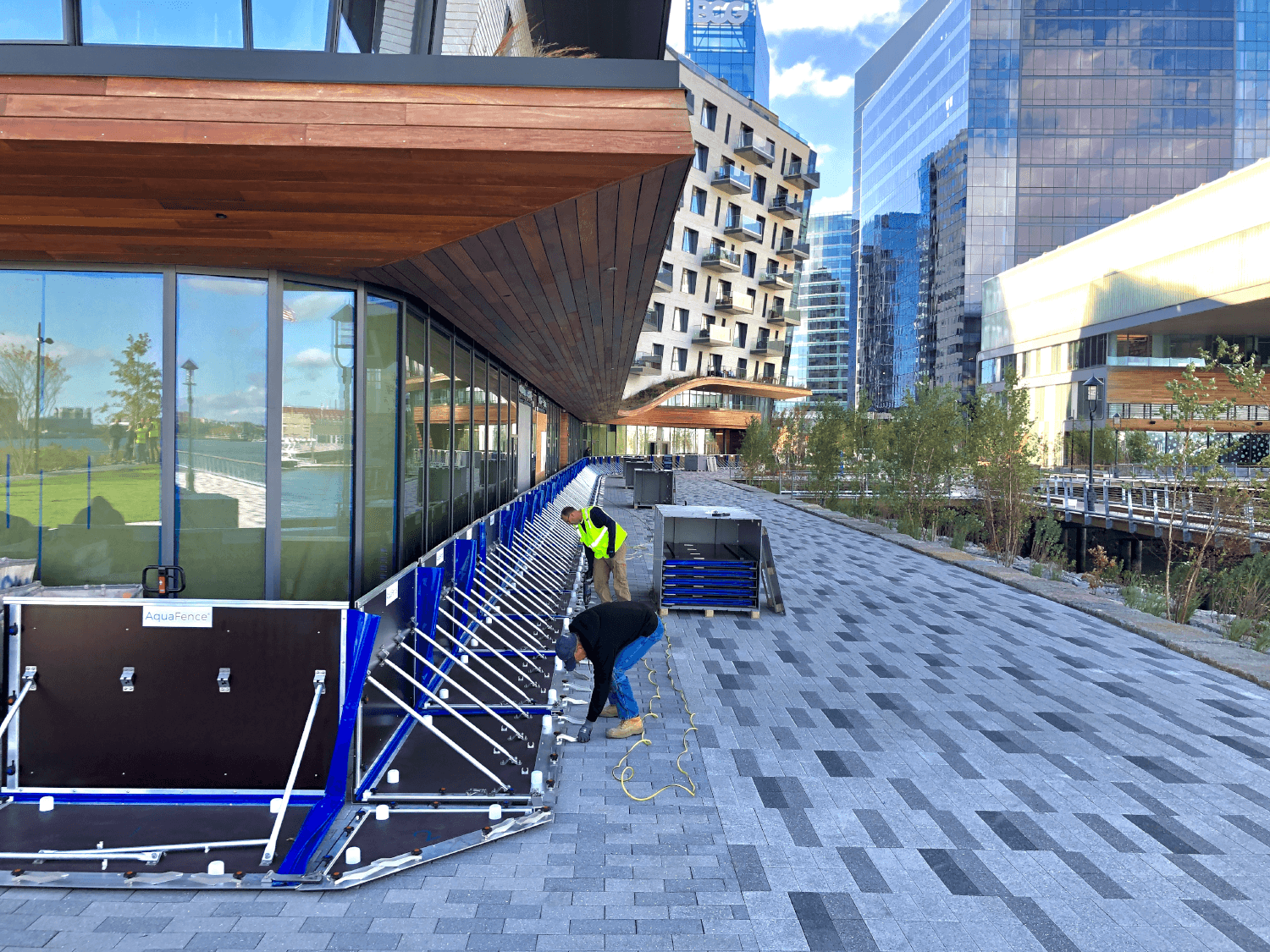 Dry Floodproofing | FEMA Floodproofing | AquaFence