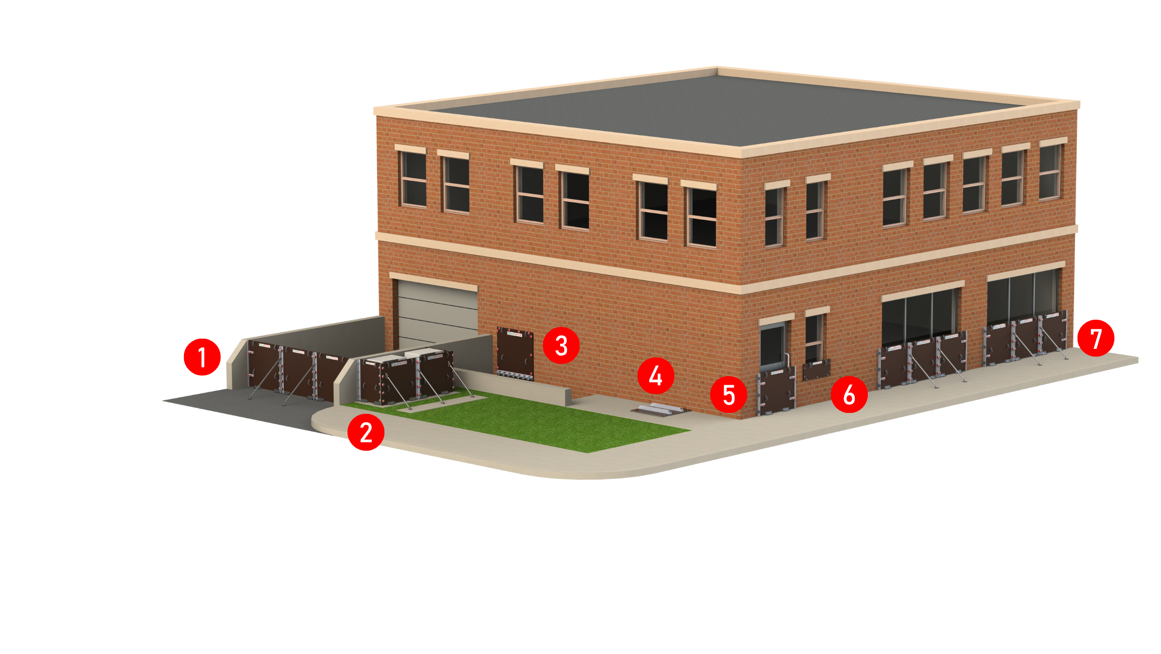 Commercial Flood Barriers | AquaFence