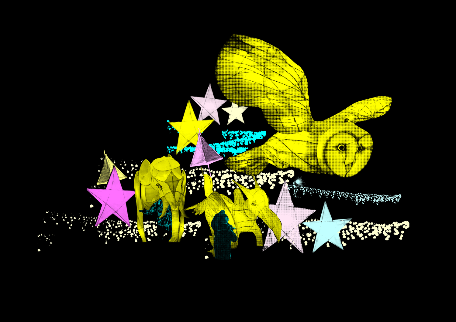 Cardigan Giant Lantern Parade — small world theatre