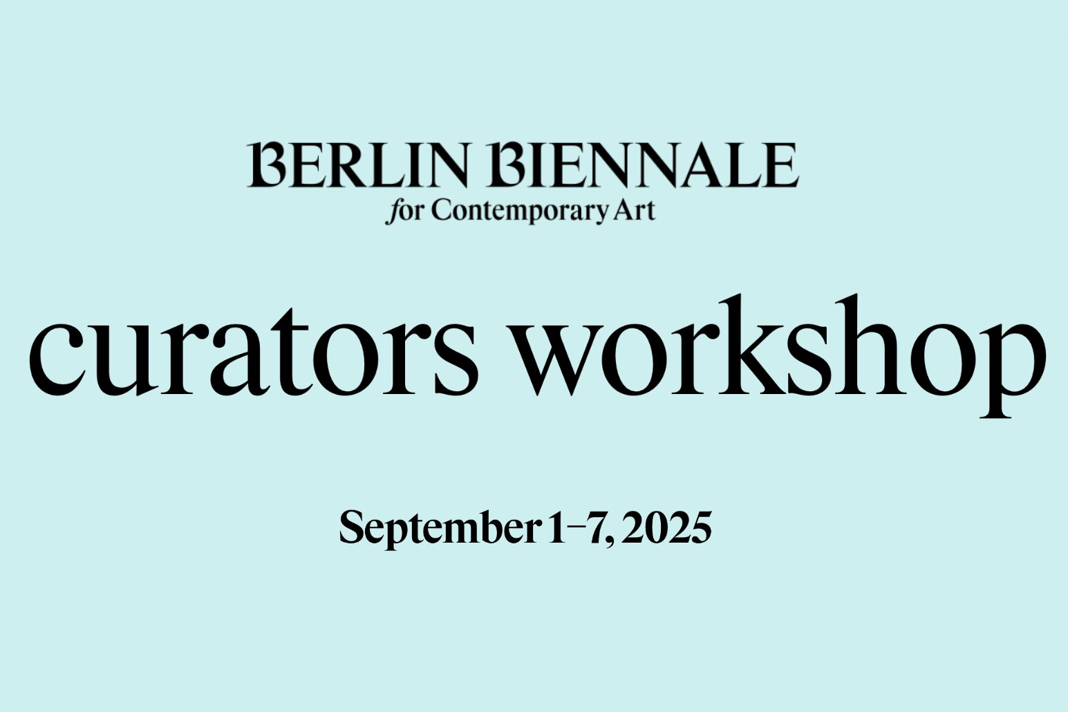 BB13 Curators Workshop — IKT International Association of Curators of ...