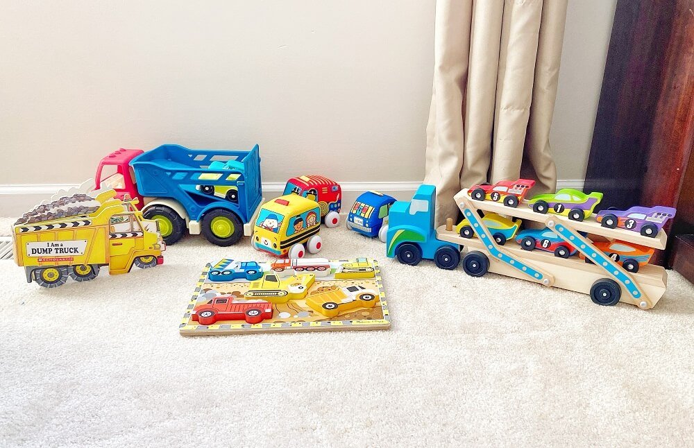 Things that Go! Car, Truck & Vehicle Inspired Toy Rotation