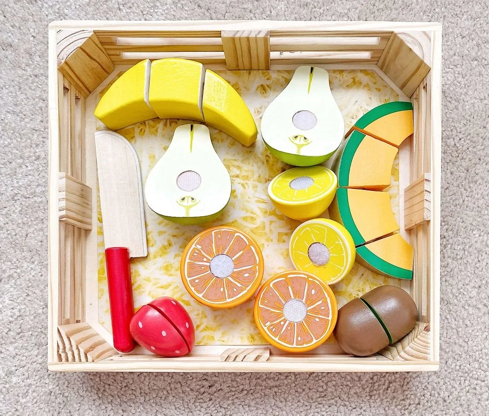 Food & Baking Themed Toy Rotation Idea