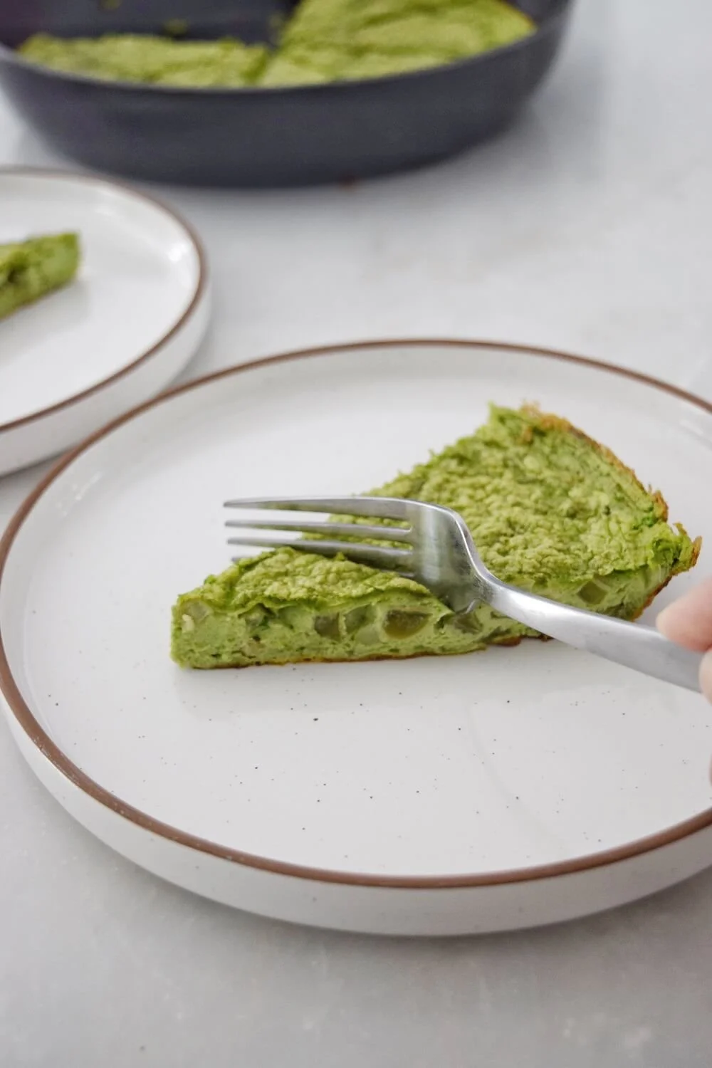 GREEN Vegetable Frittata - St. Patrick's Day Breakfast