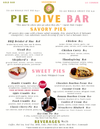 Menus — Pie Dive Bar