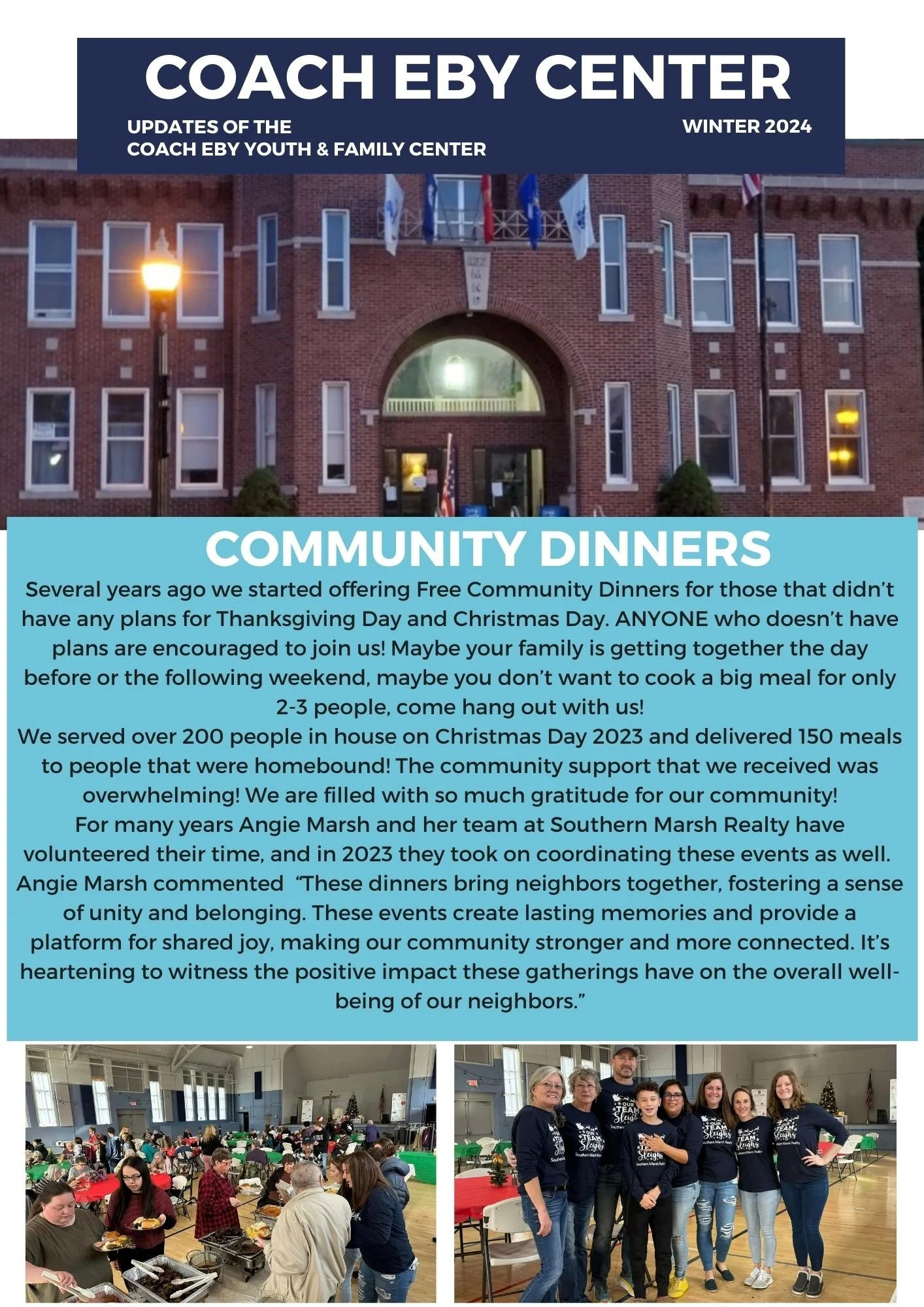 Coach Eby Youth & Family Center