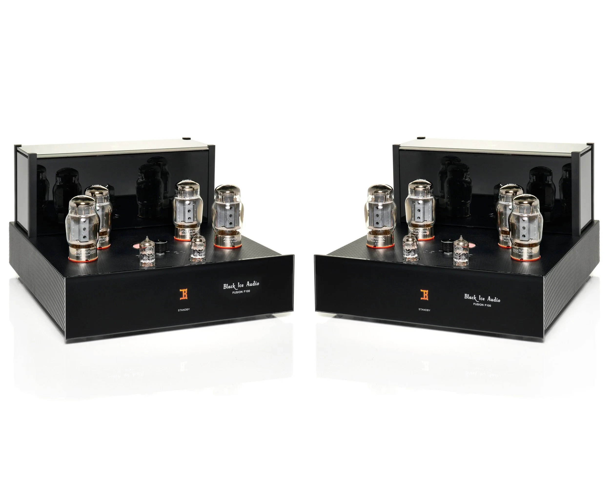 Black Ice Fusion F100 Tube Power Amplifier — BLACK ICE AUDIO