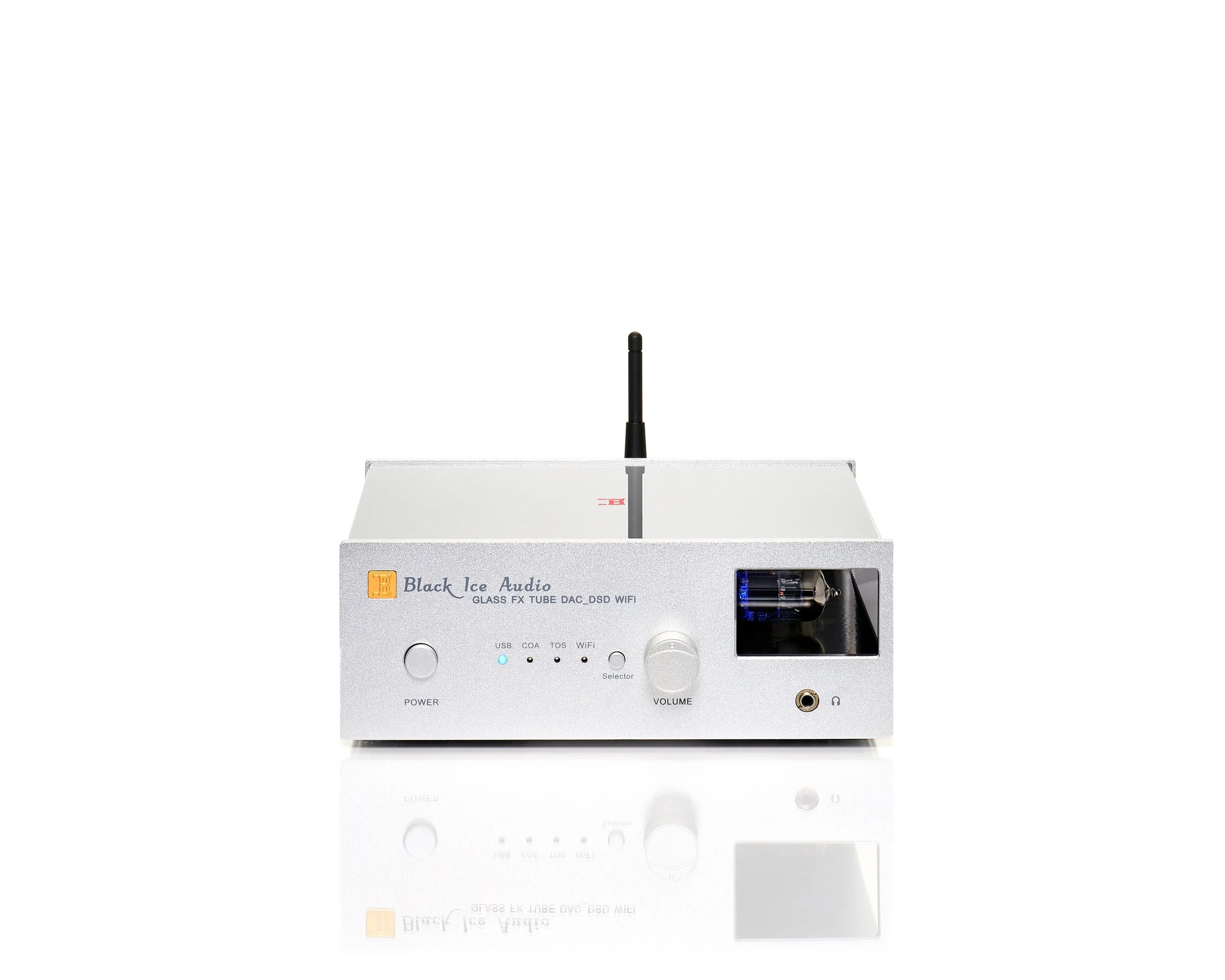 Black Ice Glass FX WiFI/DSD Tube DAC — BLACK ICE AUDIO