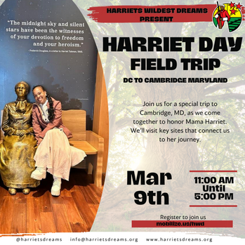 Harriet Day Field Trip — Grassroots DC