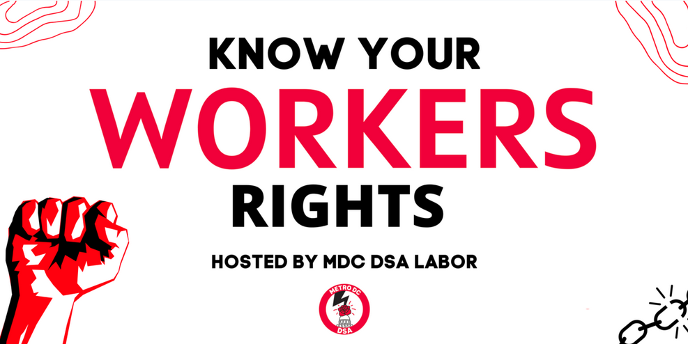 Know Your Rights: Tipped Workers & Service Sector — Grassroots DC