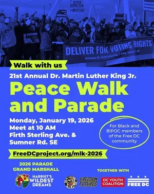 Walk with Free DC in the MLK Day Peace Walk & Parade — Grassroots DC