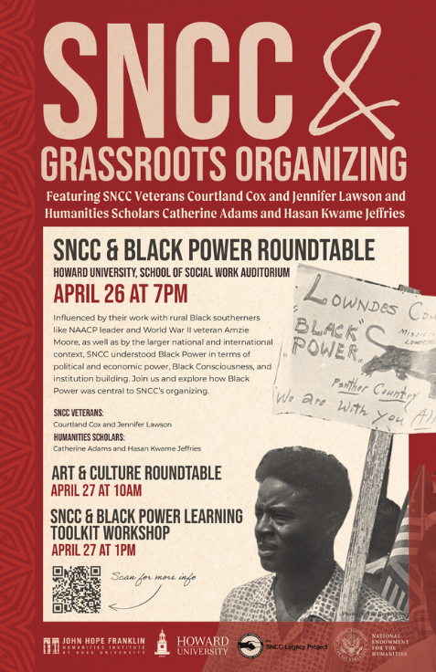 SNCC & Grassroots Organizing: Roundtable and Workshop — Grassroots DC