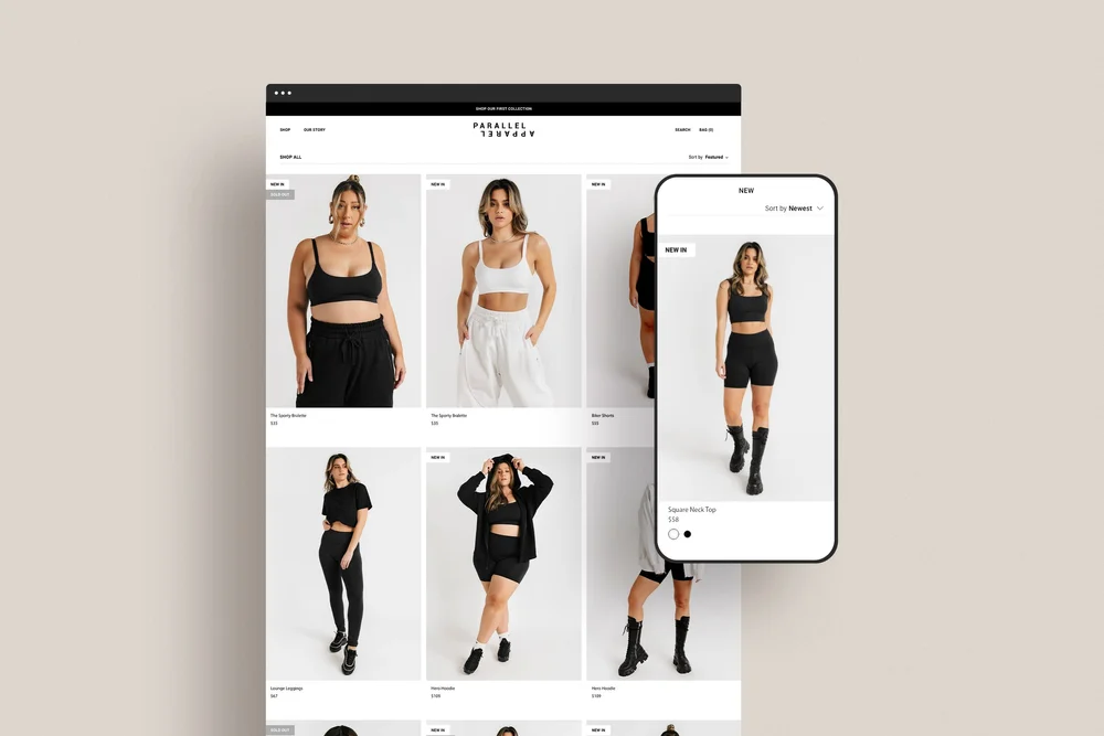 Parallel Apparel Launch — LR Creative