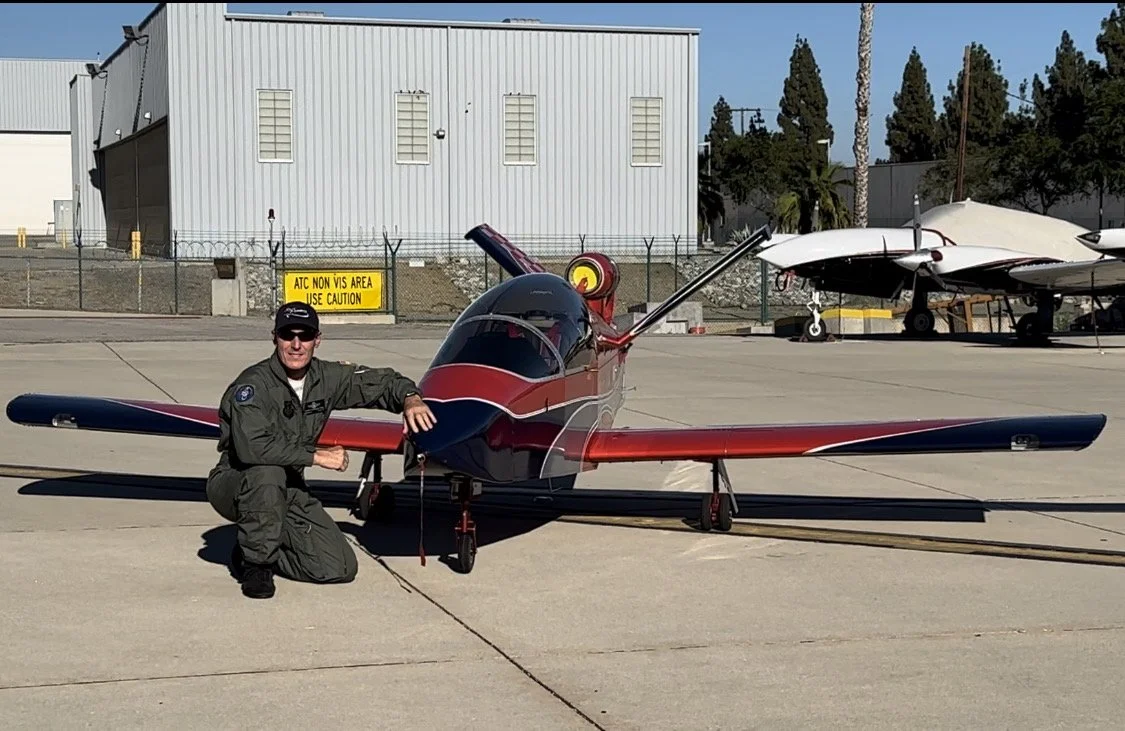 Torrey Ward in the Microjet — Pacific Airshow Huntington Beach