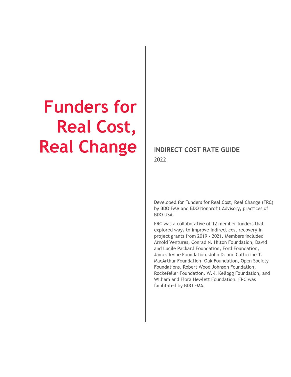 Case Studies | Funding For Real Change