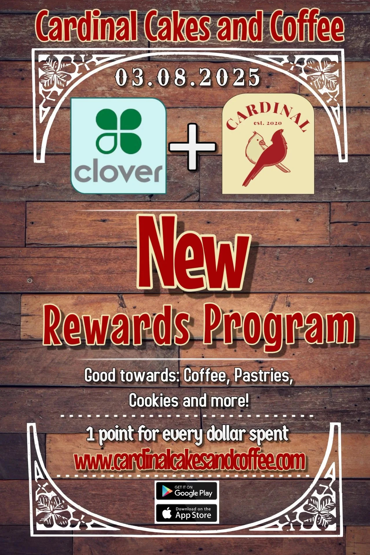 Rewards — Cardinal Cakes & Coffee Website