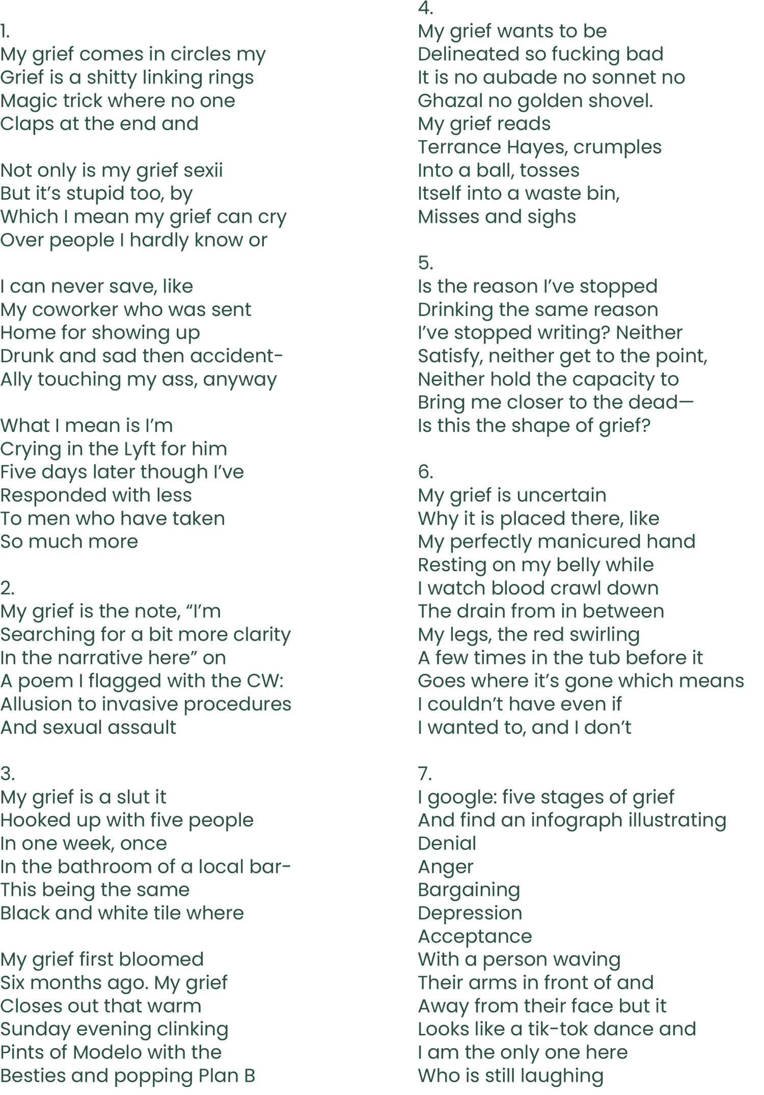 Hybrid: “The Bimbofication of Grief” by Angel Leyba — Honey Literary