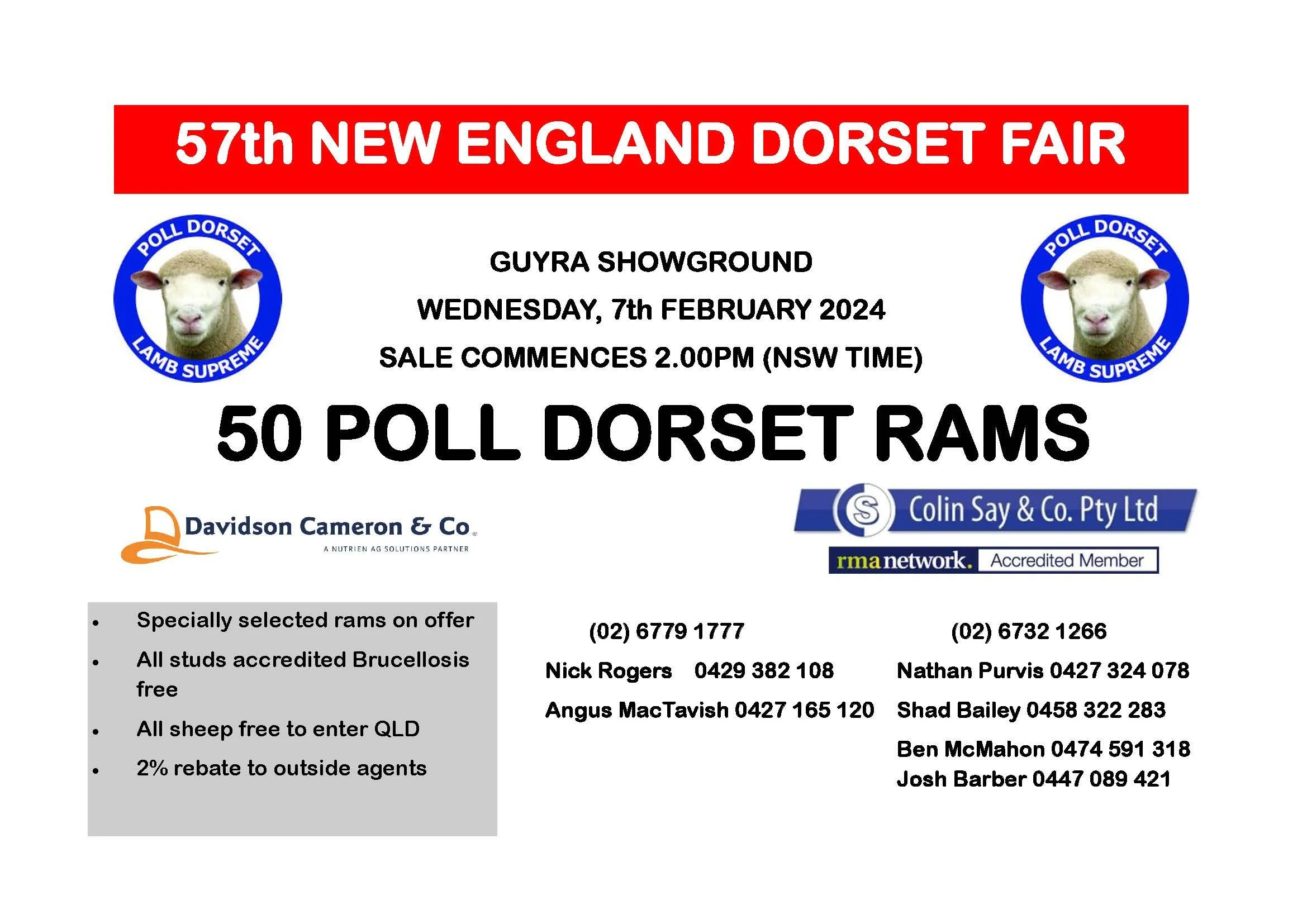 General 4 — Colin Say & Company Pty Ltd