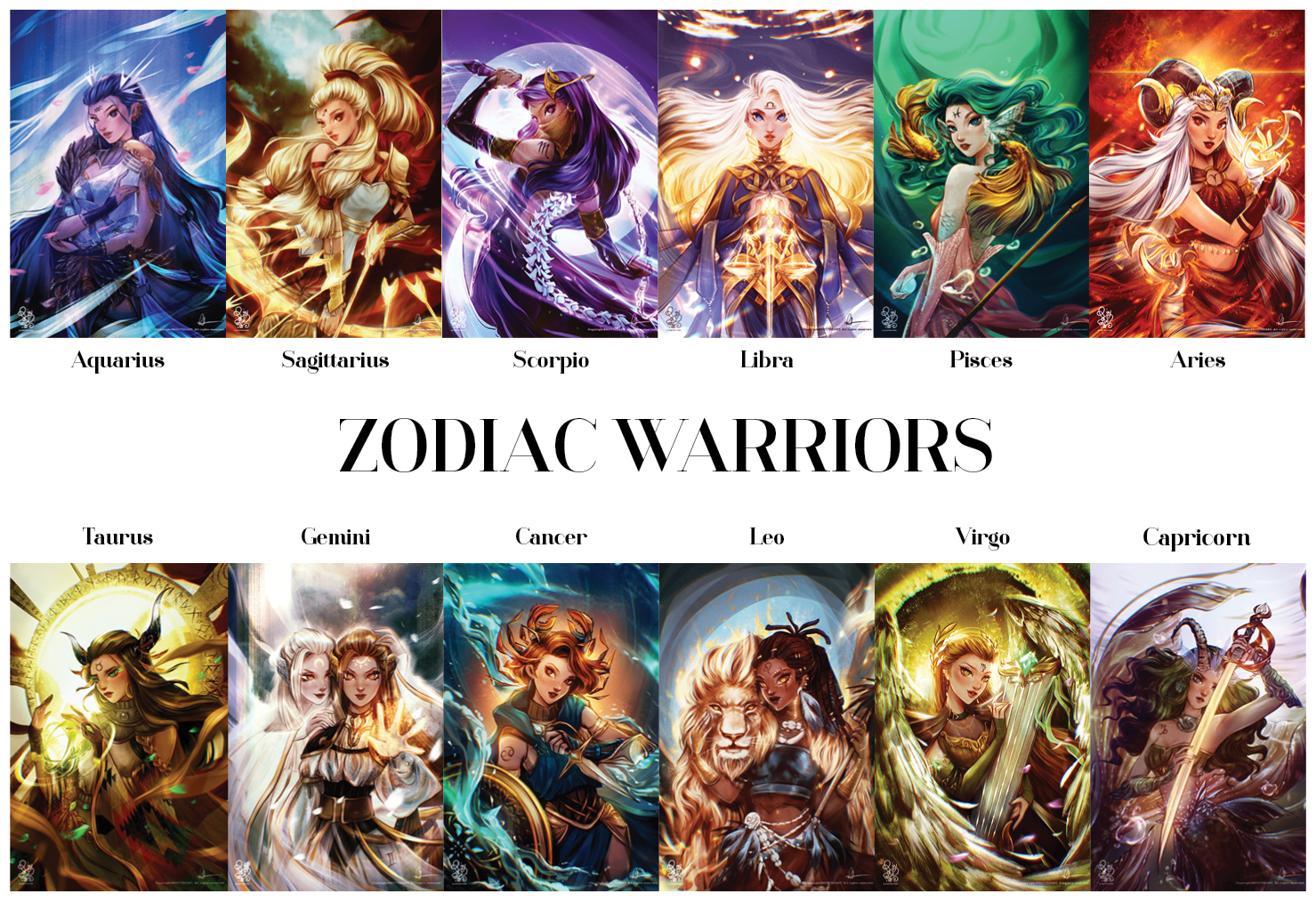 Zodiac signs warriors 60 photos - Astrologytoyou.com