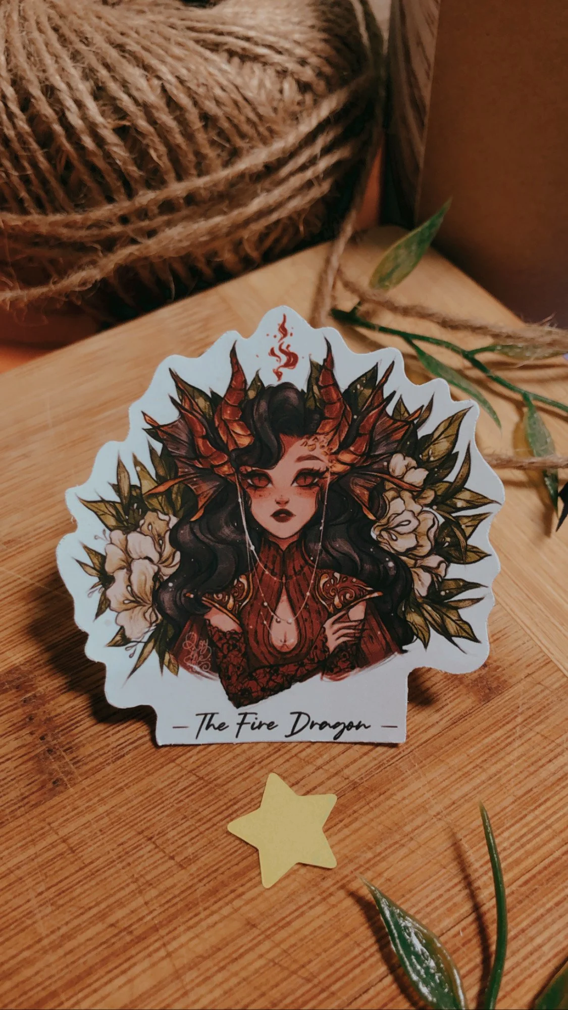 Sticker Set Elemental Dragon — Roy The Art