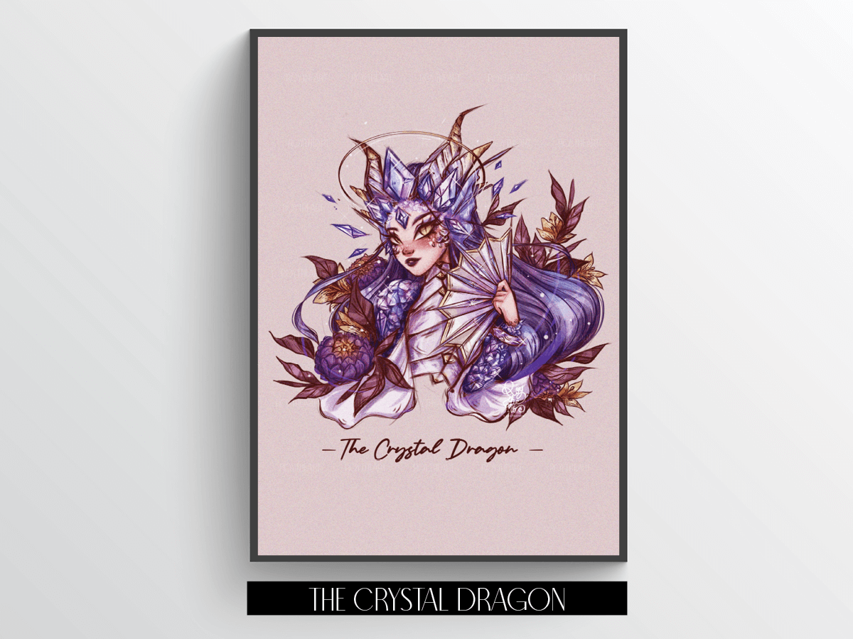 Full-Set Prints: ELEMENTAL DRAGONS — Roy The Art