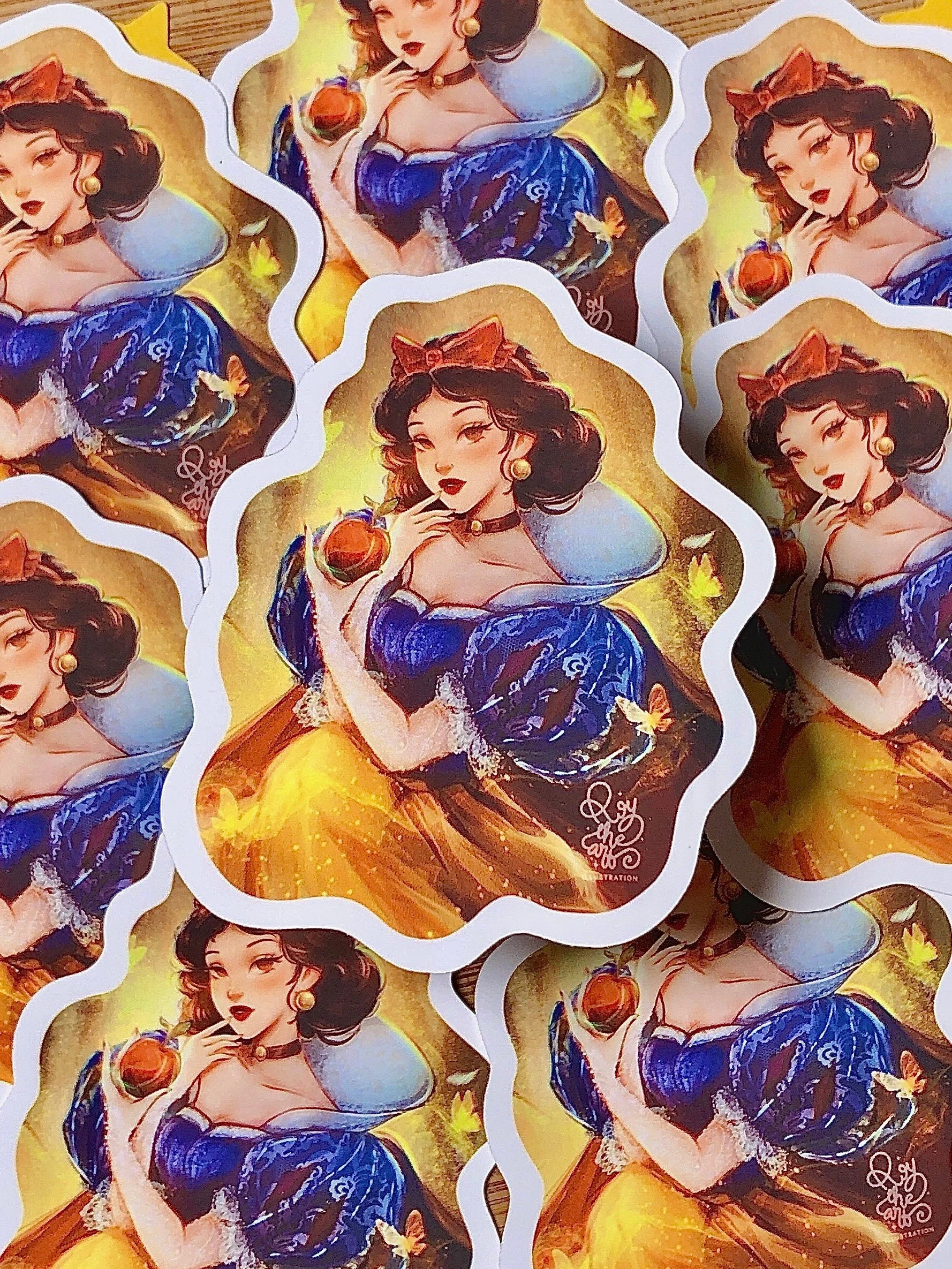 RAPUNZEL - DISNEY PRINCESS - Stickers| Roy The Art | Disney Fan Art ...