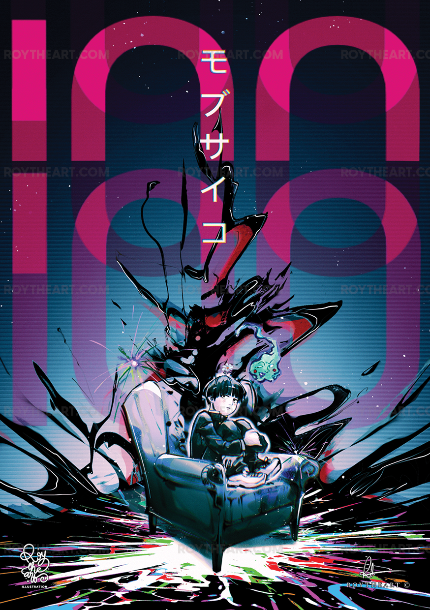 Mob Psycho 100 Fan Art — Roy The Art