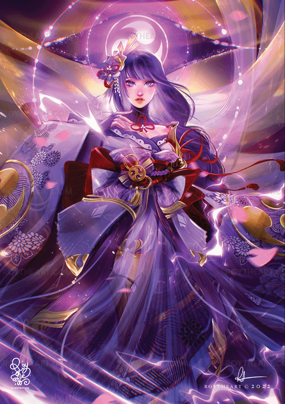 Raiden Shogun - Inazuma — Roy The Art