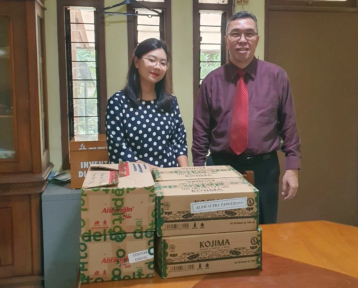 Donasi Kojima and Antangin Junior — Deltomed