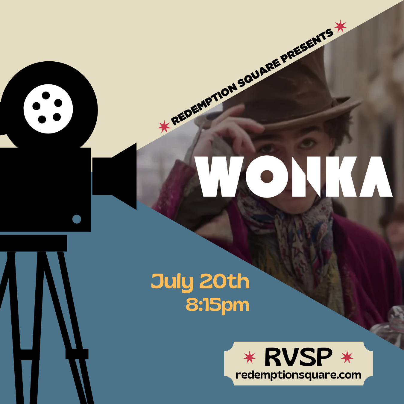 Event Calendar — Redemption Square