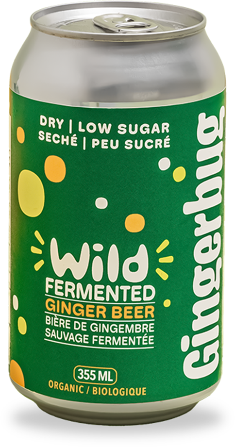 Gingerbug - Wild fermented ginger beer!