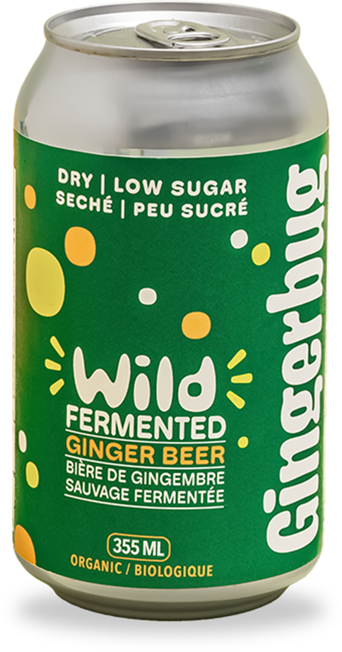 Gingerbug - Wild fermented ginger beer!