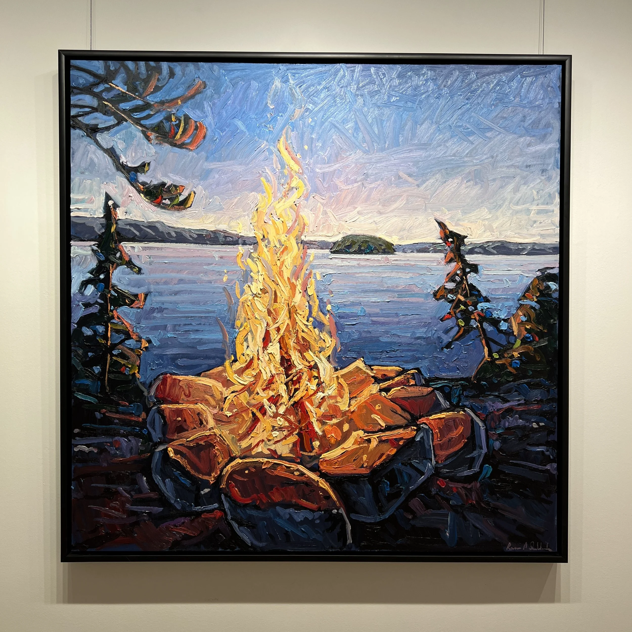 Benz Gallery Latest Work | Canadian Landscapes, Contemporary Abstract ...