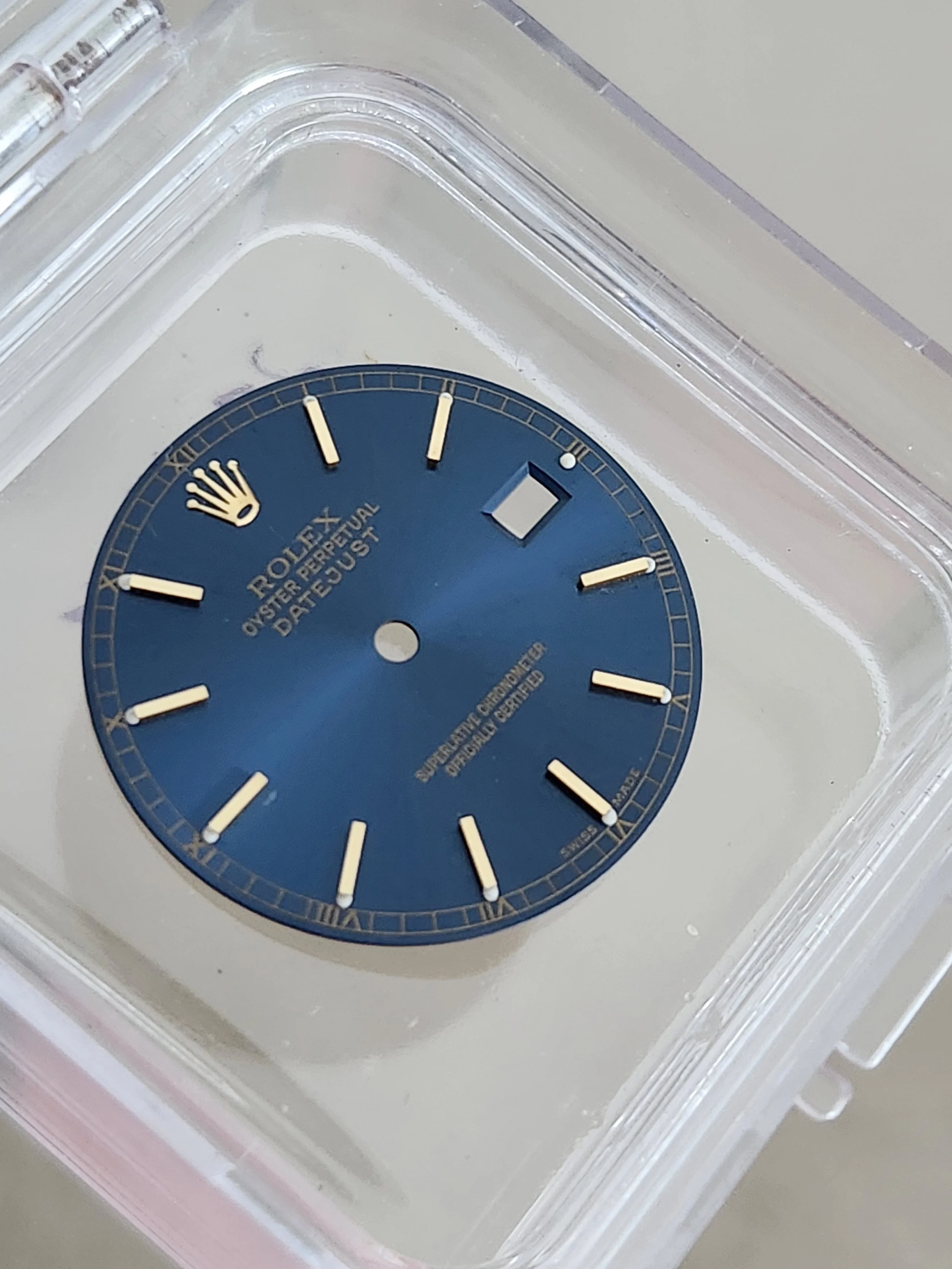 Rolex Datejust Dial In Gold For 36mm To Suit Models 16013 etc — WATCHCRAFT